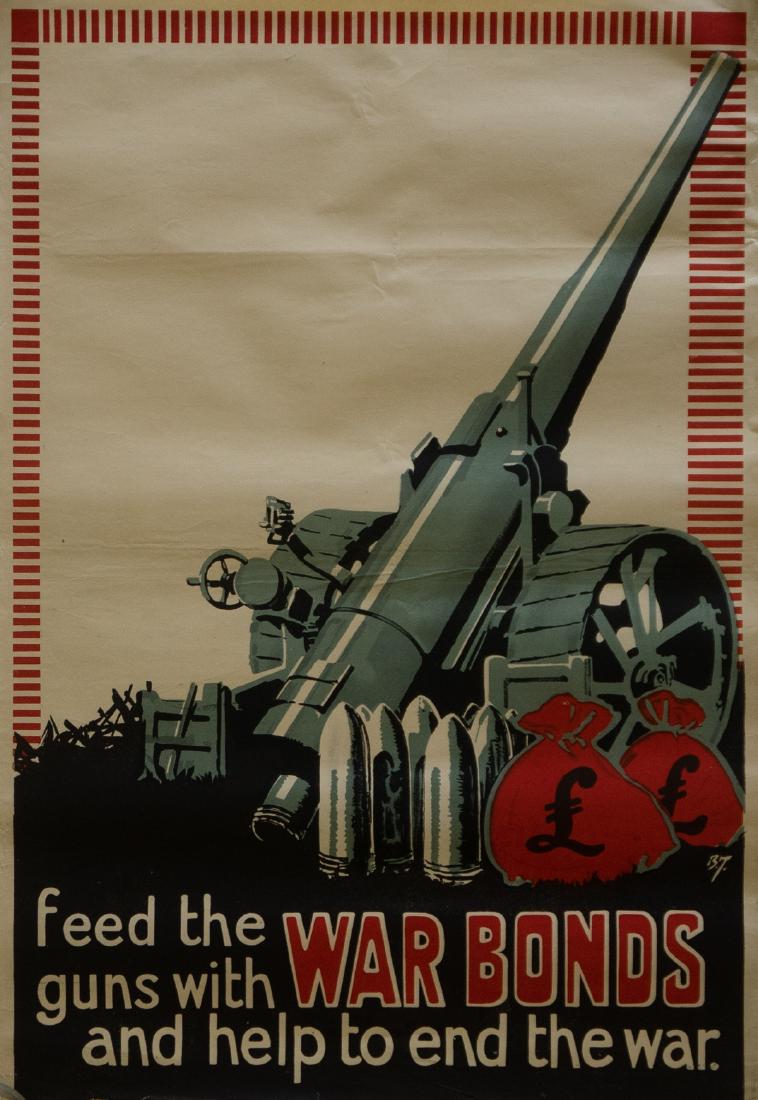 Bert Thomas WWI War Bond Poster