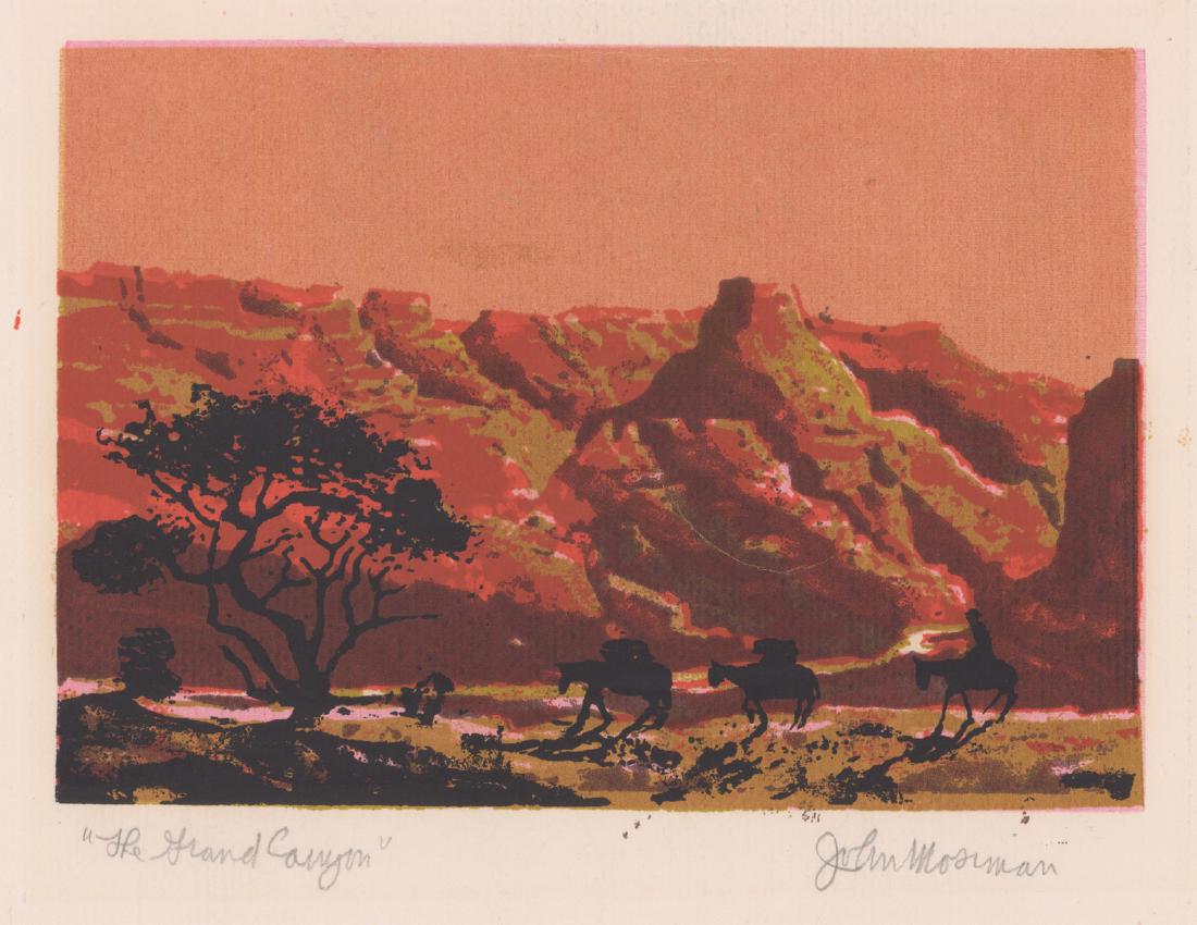 John Mosiman Pencil Signed Serigraph