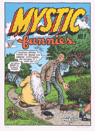 Robert Crumb Signed & Numbered Serigraph Robert Crumb Signed & Numbered Serigraph