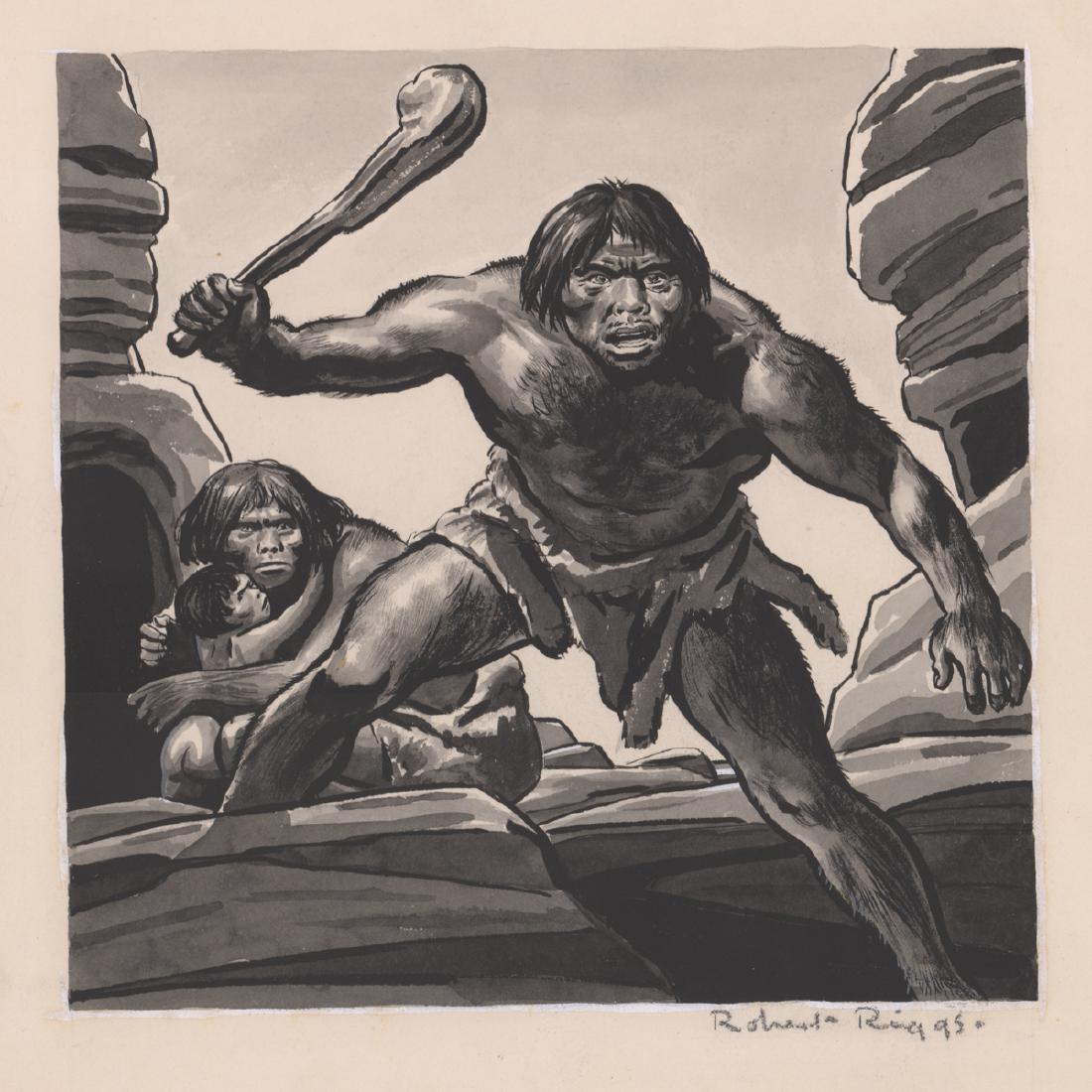 Robert Riggs Original Published Illustration