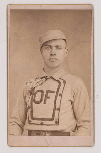 Cdv Odd Fellows Baseball Bbc Of Vermont Ca.1870