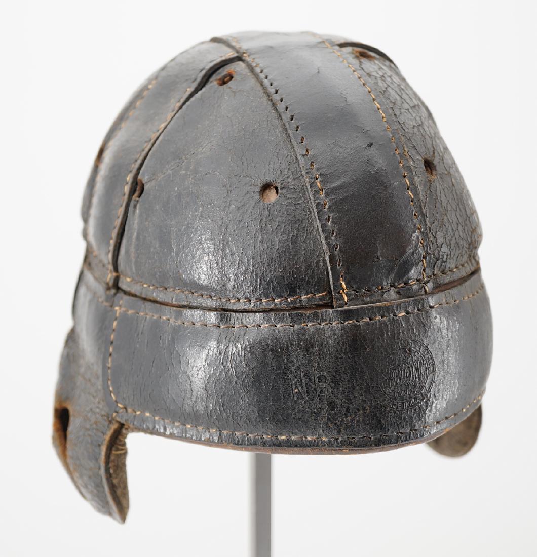 Antique Spalding Leather Football Helmet
