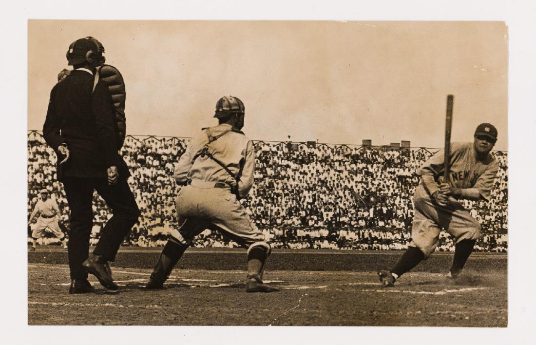 Babe Ruth 1922 Wire Photo