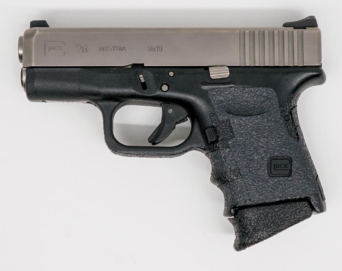 Glock Model 26 .9 x 19 Caliber Semi-Auto Pistol