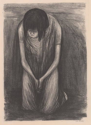 Chet La More Lithograph [wpa]