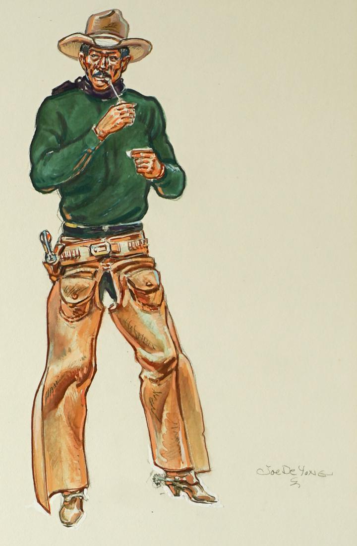 Joe De Young Original Illustration Art