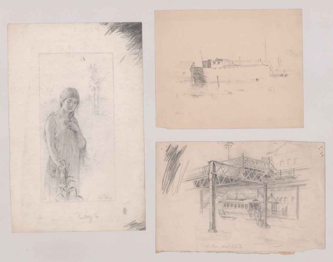 George Tobin Original Pencil Drawings (8) - Mar 12, 2020 | Grant ...