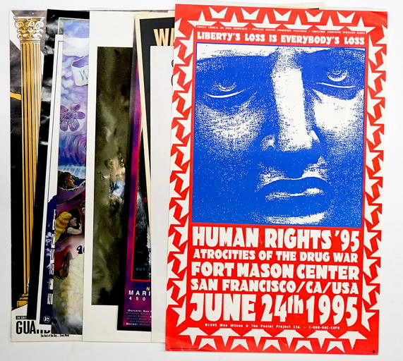 Margo St. James Collection of Posters (10) - Jun 25, 2020 | Grant Zahajko Auctions, LLC in WA