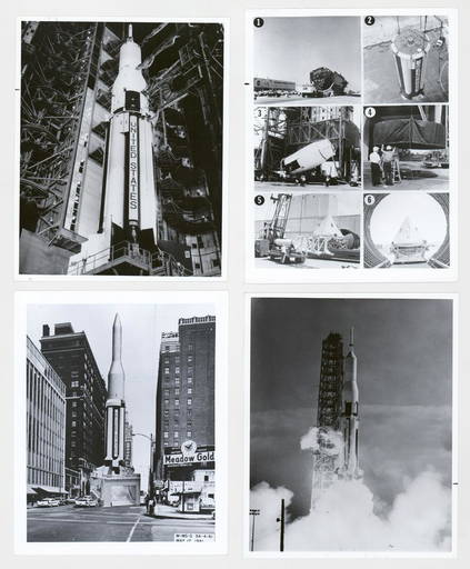 Saturn Rocket Nasa Vintage Photographs (4)