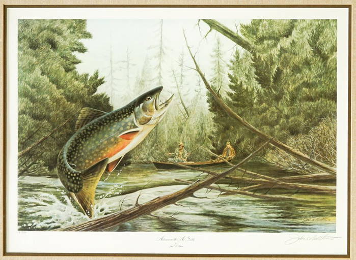 John Ruthven Signed And Numbered Print Ce 39/75