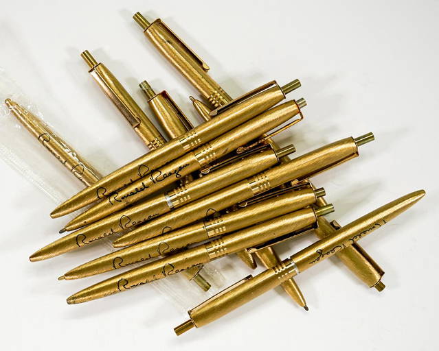 Ronald Regan Inscribed Pens (12)