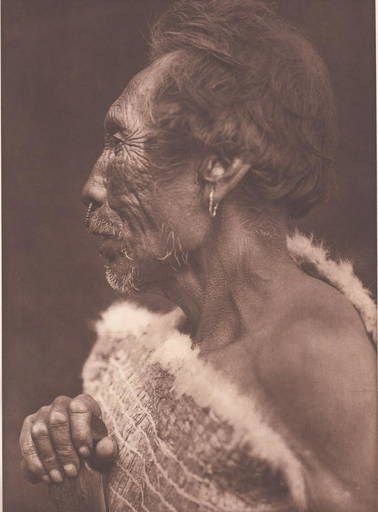 Edward Curtis Photogravure Tsulniti Koskimo