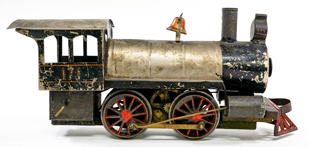 Antique Metal Toy Train