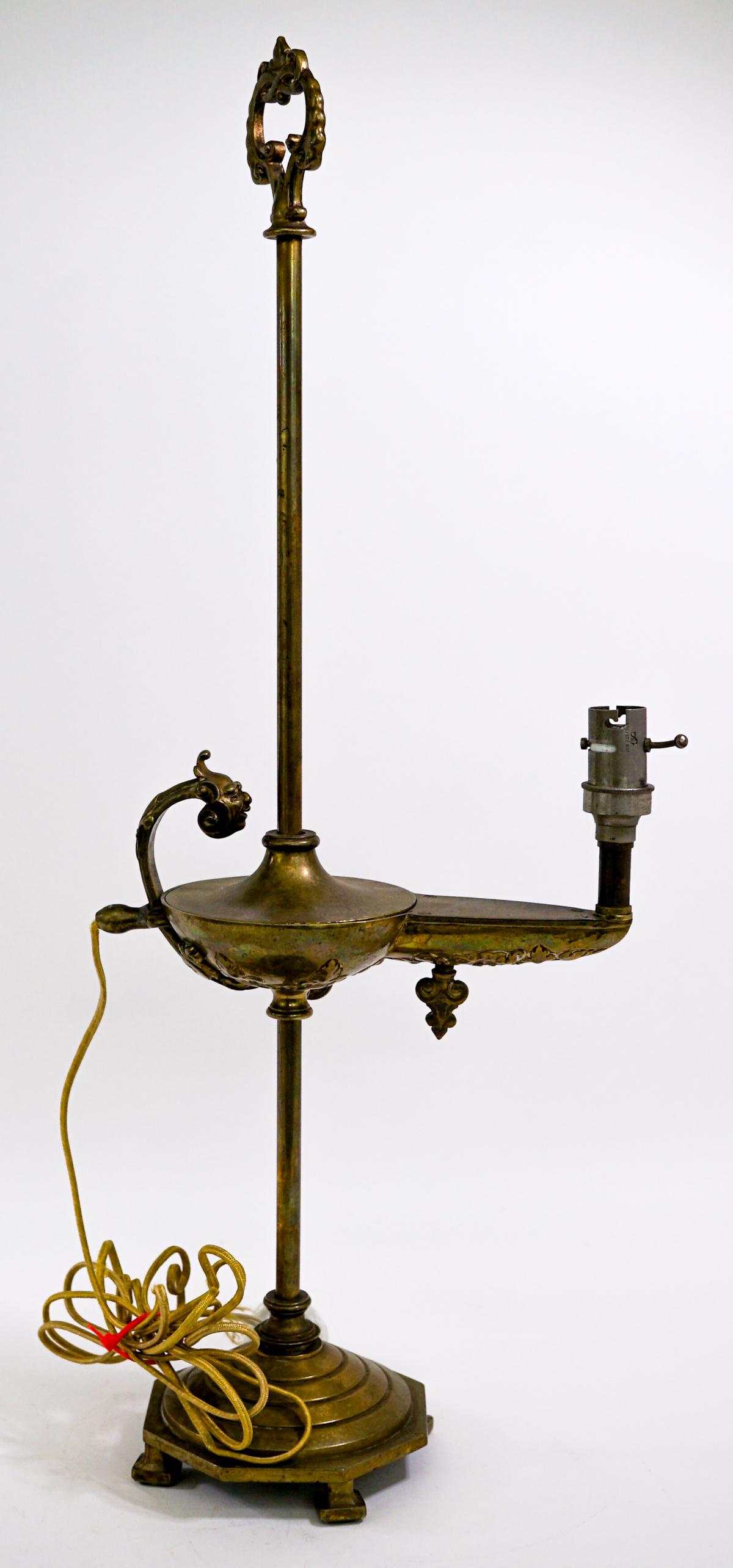 Vintage Bronze Aladdin Style Lamp - Apr 29, 2021 | Grant Zahajko ...