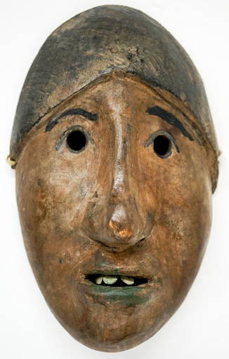 [alaskan, Inuit] Carved Wood Mask