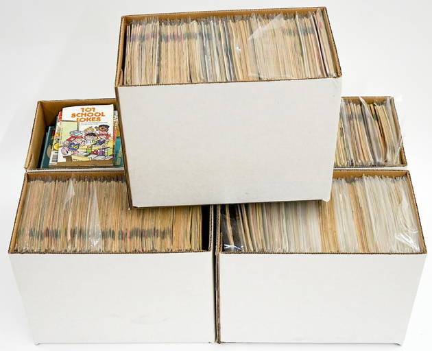 [4] Boxes Vintage [silver Age] Comic Books