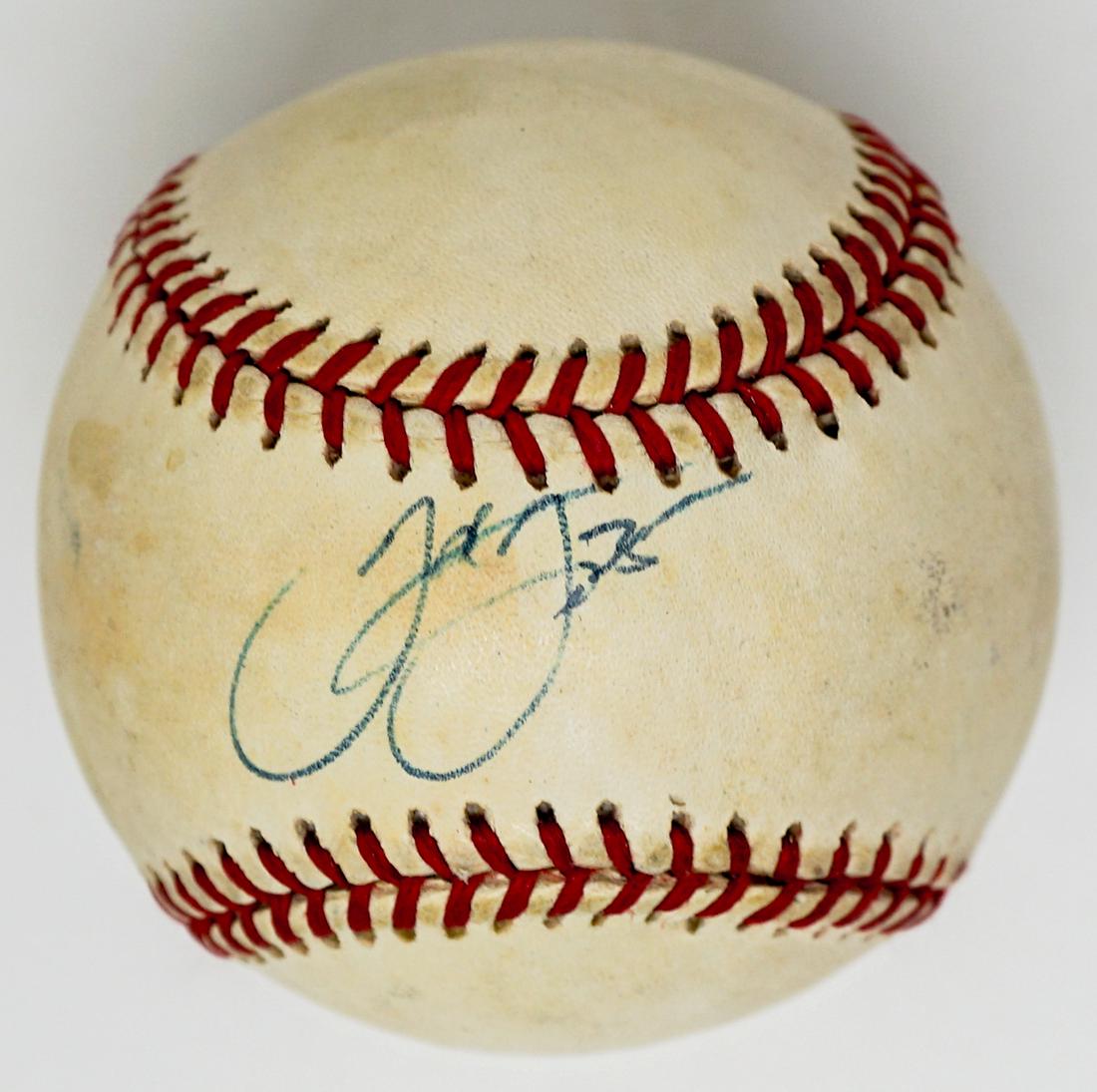 Frank Thomas Single Signed Baseball