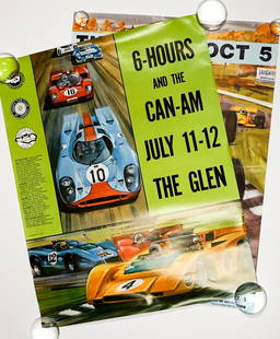 Vintage Racing Posters