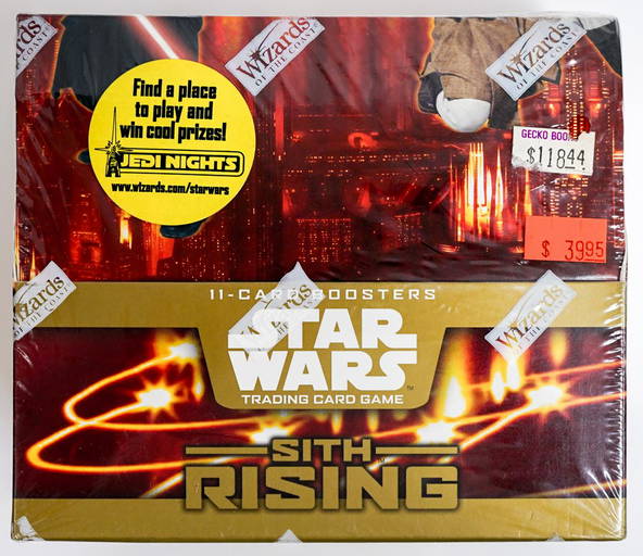 Star Wars Sith Rising Tcg Factory Sealed Box Packs