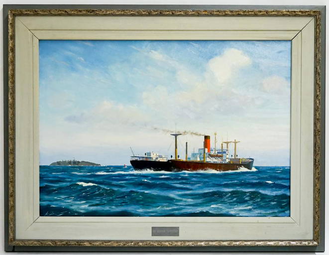 Robert Dexter Coe (20th Century) Oil Painting