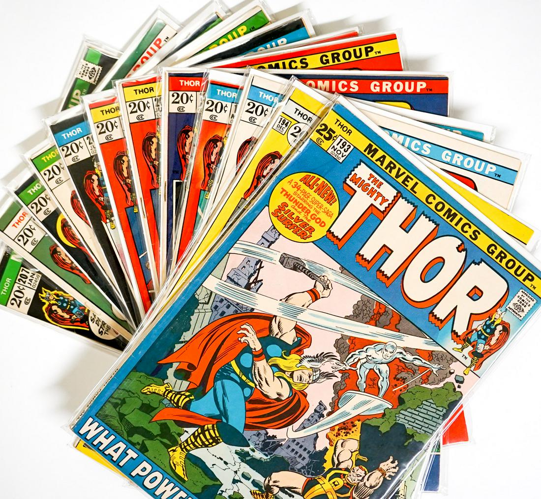 Thor Vintage Comic Books (12)