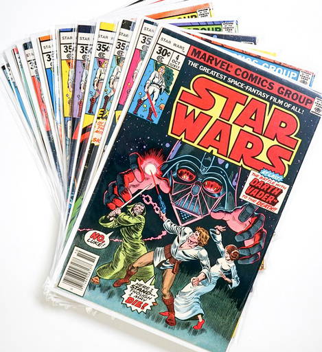 Star Wars Vintage Comic Books (10)
