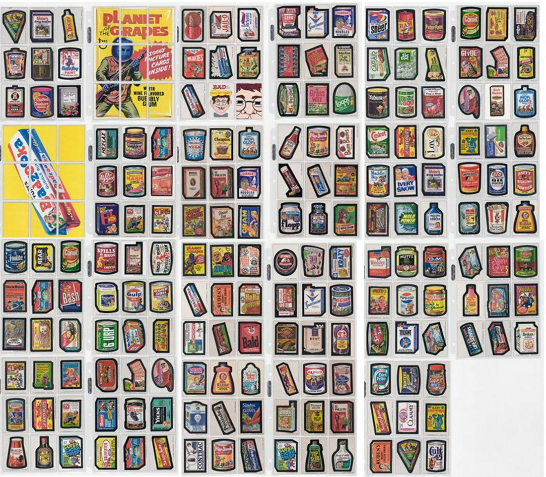 1970's Topps Wacky Packages Stickers (204)