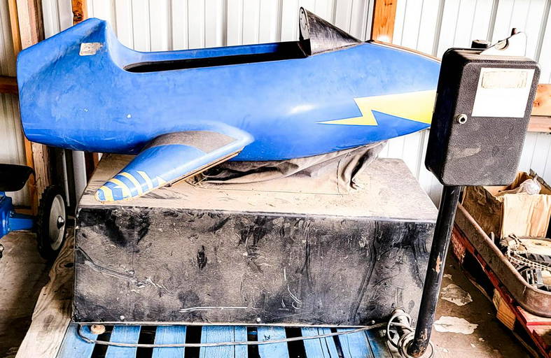 Vintage Amusement Kiddie Ride Airplane Coin Op