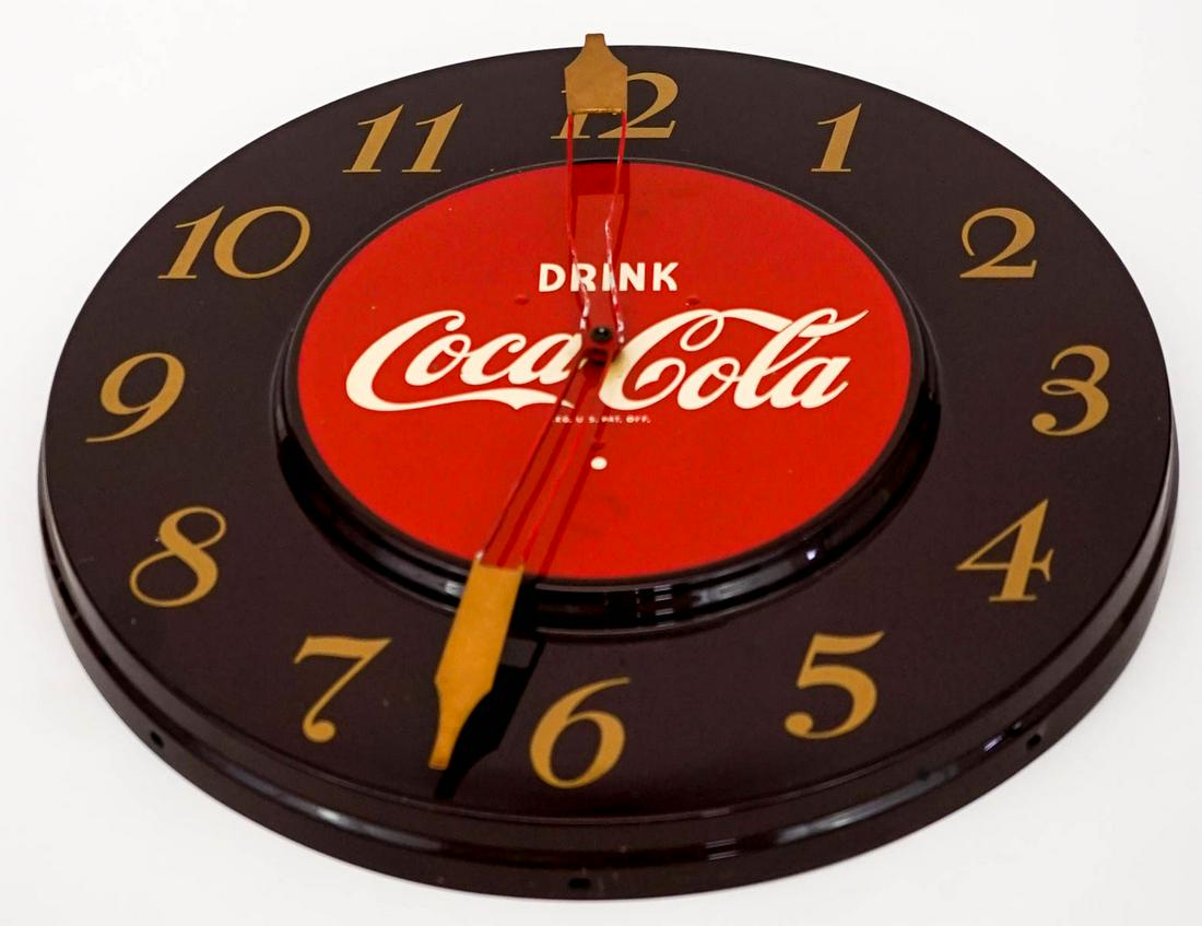 Coca Cola Vintage Advertising Clock