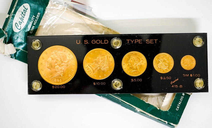 U.s. Gold Type Set