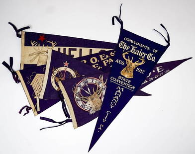 Antique (30) B.p.o.e. Elks Postcards [humorous]