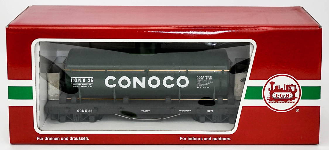 LGB 40805 Conoco Tanker Car (#0003) on Dec 07, 2022 | Grant Zahajko ...