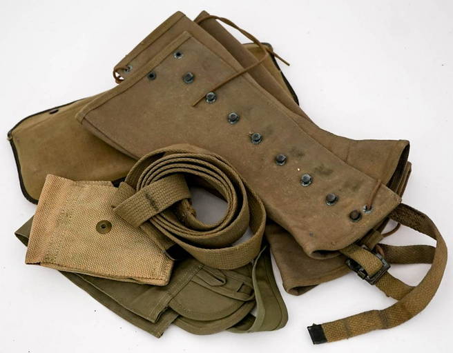 Military Accessories (5) Spats, Belt and More (#0816) on Jan 12, 2023 ...