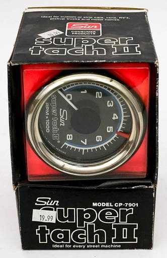 Sun Super Tach Ii Tachometer 8000 Rpm Mib