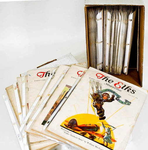 The Elks Magazine (51) Bpoe 1932 1935 Issues