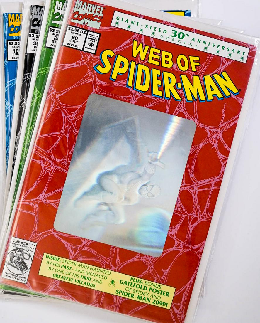 (4) Spider-Man Issues with Hologram Covers - Mar 16, 2023 | Grant ...