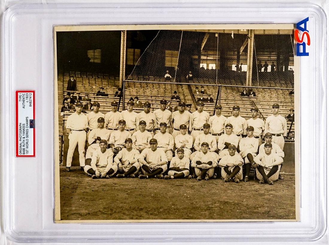 1923 New York Yankees Type I Original Photo