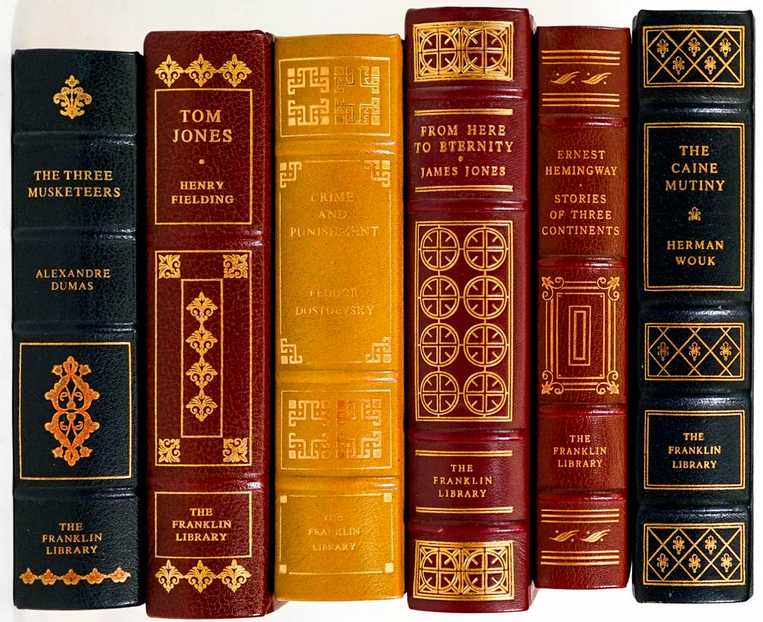 Franklin Library (6) Ltd Edition Books [classic]