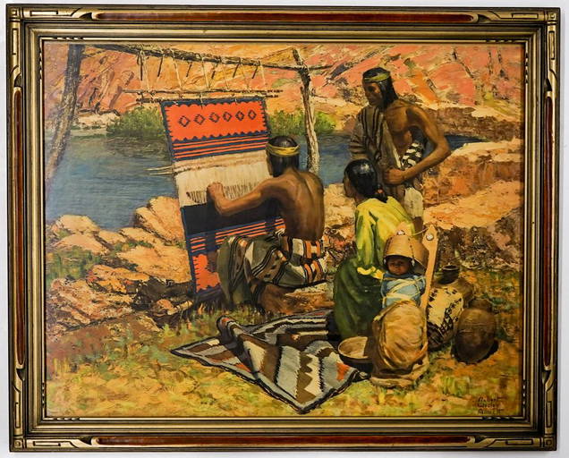 Robert Amick (1879 1969) Framed Print