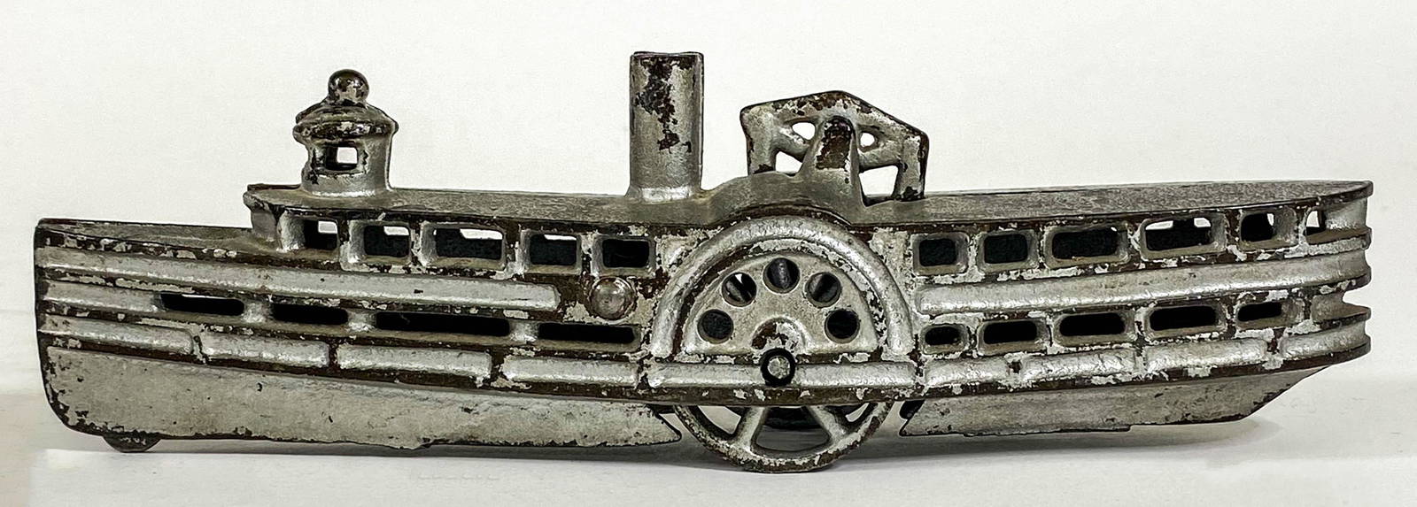 Antique Cast Iron Steamboat Toy Auction
