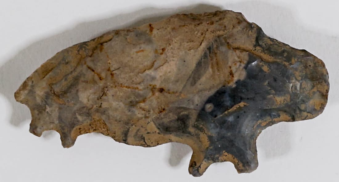 Native American Effigy Stone Arrowhead [buffalo]