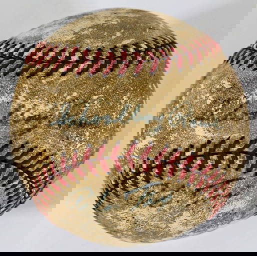 Schoolboy Rowe Signed Baseball