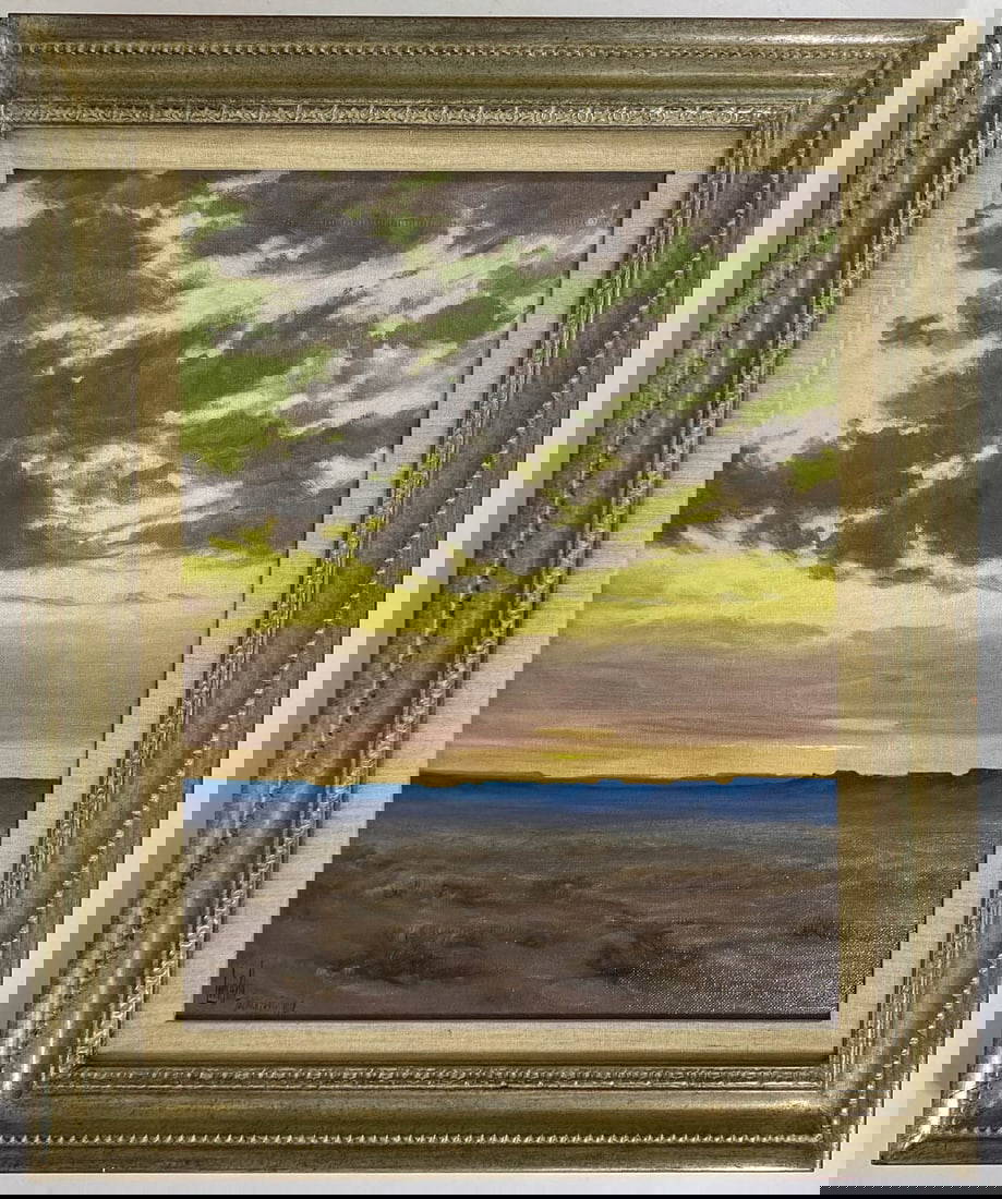 Louis Benton Akin (1868-1913) Original Oil Auction