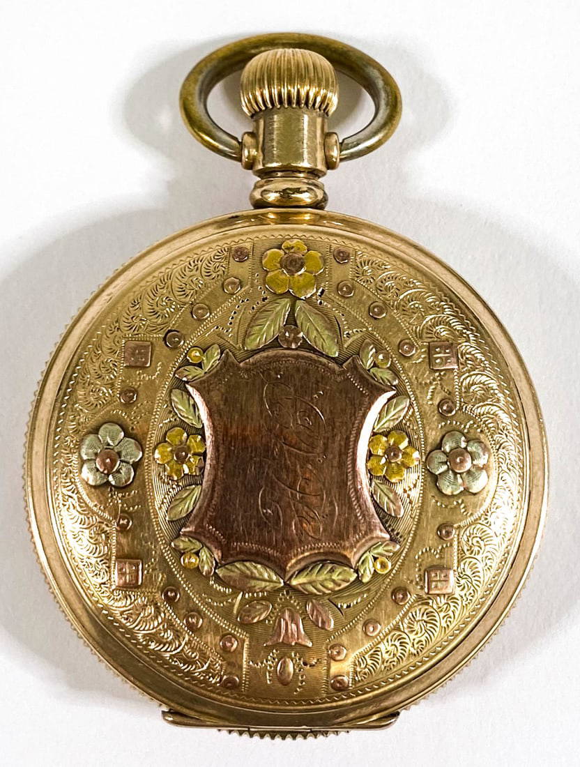 Dueber Pocket Watch With Stork Auction