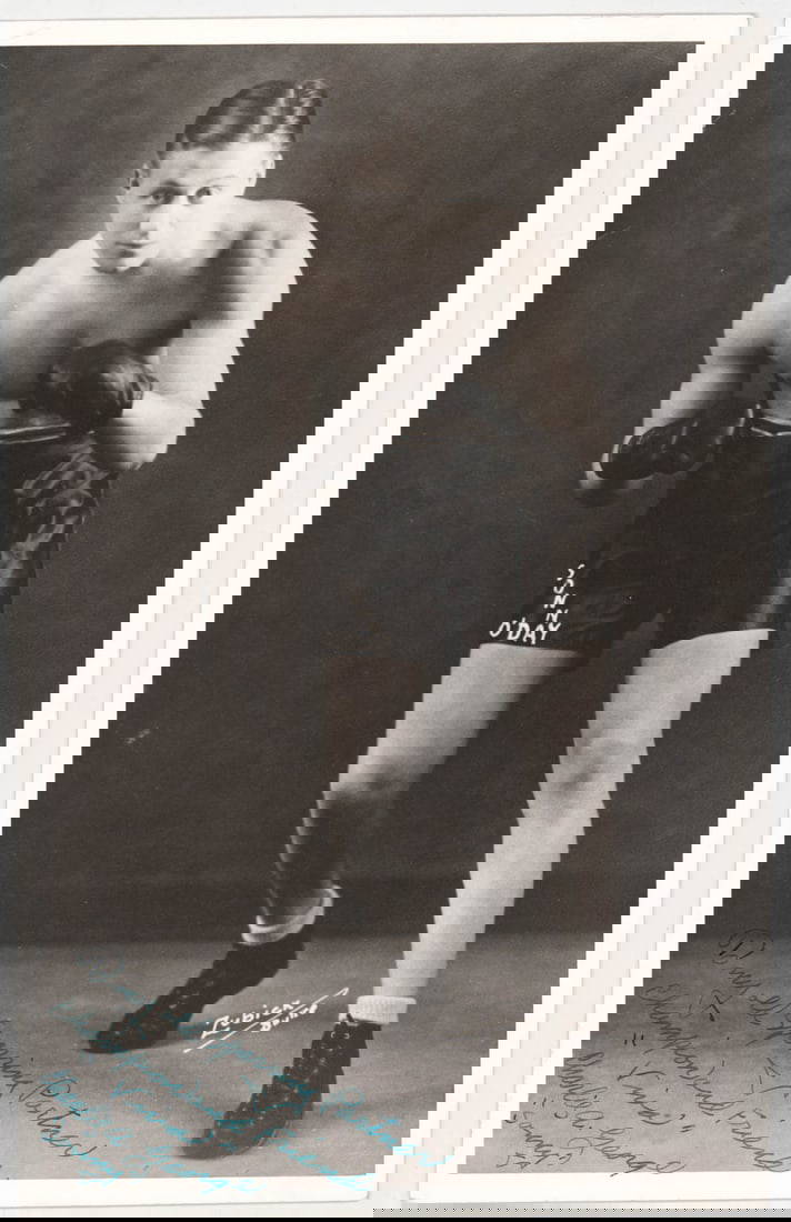 Montana Boxer Sonny O'day Signed Photograph Auction