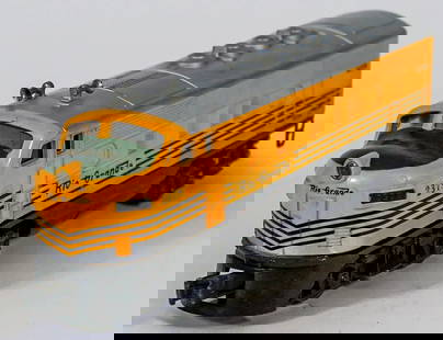 Lionel Postwar 2379 Rio Grande Ab Diesel F3 Locomotives