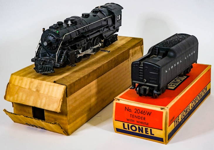 Lionel 646 Engine & 2046w Tender Like New