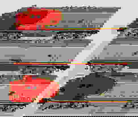 Lionel Postwar 2343 Santa Fe Aba Locomotives Auction