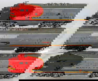 Lionel Postwar 2343 Santa Fe Aba Locomotives Auction