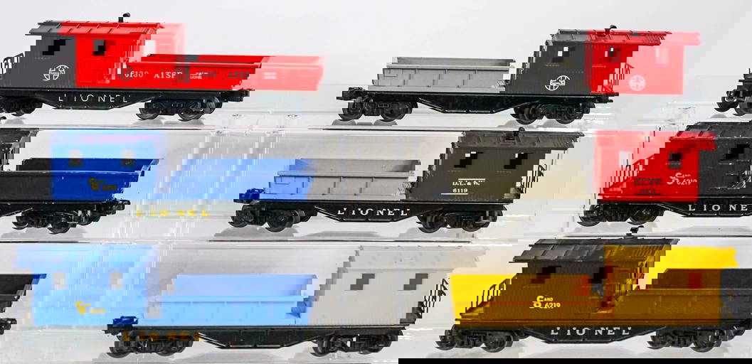 Lionel Work Cabooses (6)